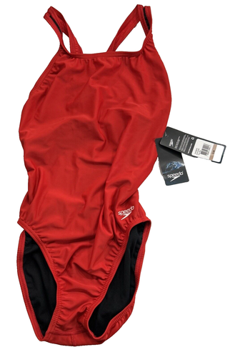 Speedo Women's Team Pro Lite Swimsuit Size 12/38, Red, Swimming Apparel ...