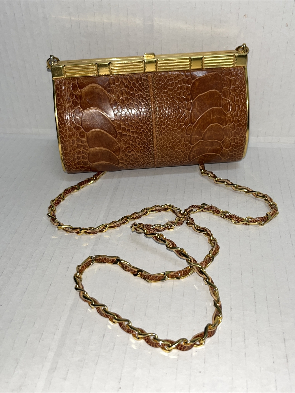 LEDERER Alligator clutch bag Vintage 1930-60s - Gem