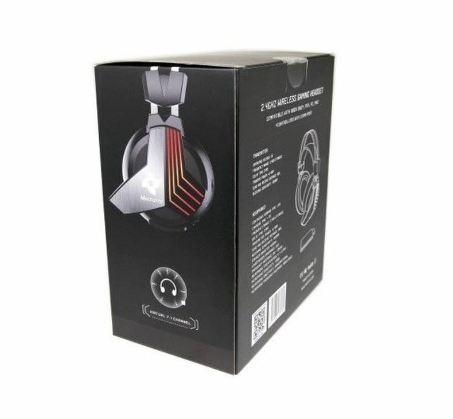 Mezumi HW-S2 Black Over the Ear Gaming Headsets for Multi Platform for ...