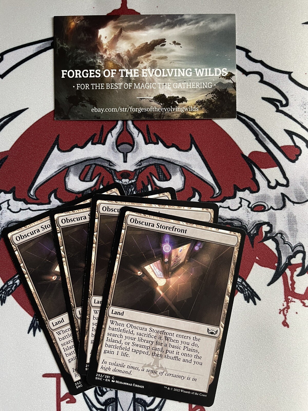 Obscura Storefront x4 4x 4 - MTG - SNC Streets of New Capenna | eBay