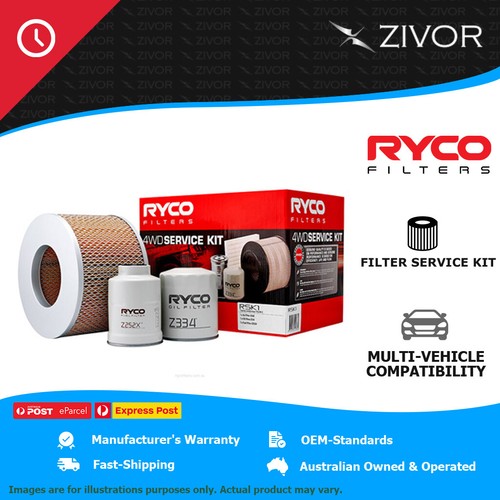 New RYCO 4WD Filter Service Kit For TOYOTA LANDCRUISER HDJ79R 4.2L 1HD ...