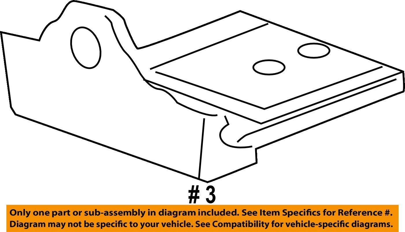 GM OEM Front Bumper-Bumper Cover Bracket Right 23101446 | eBay