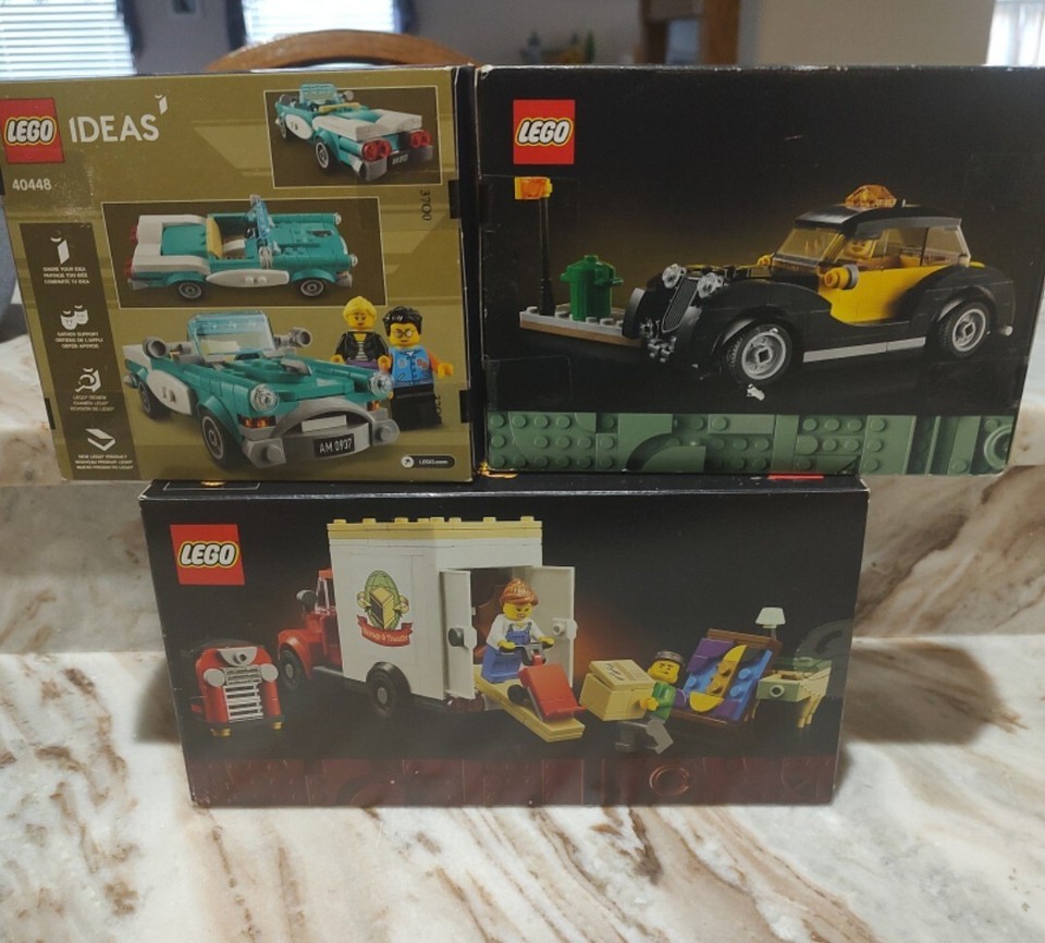 Lego Moving Van, Vintage Car, Vintage Taxi | eBay