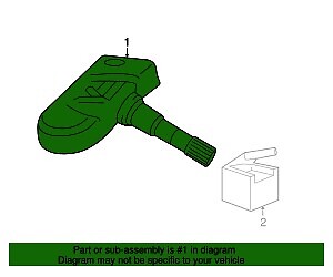 NEW OEM Volvo TPMS Tire Pressure Sensor 31362304 | eBay