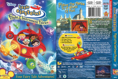730A NEW SEALED DVD Region LITTLE EINSTEINS FLIGHT OF THE INSTRUMENT | eBay