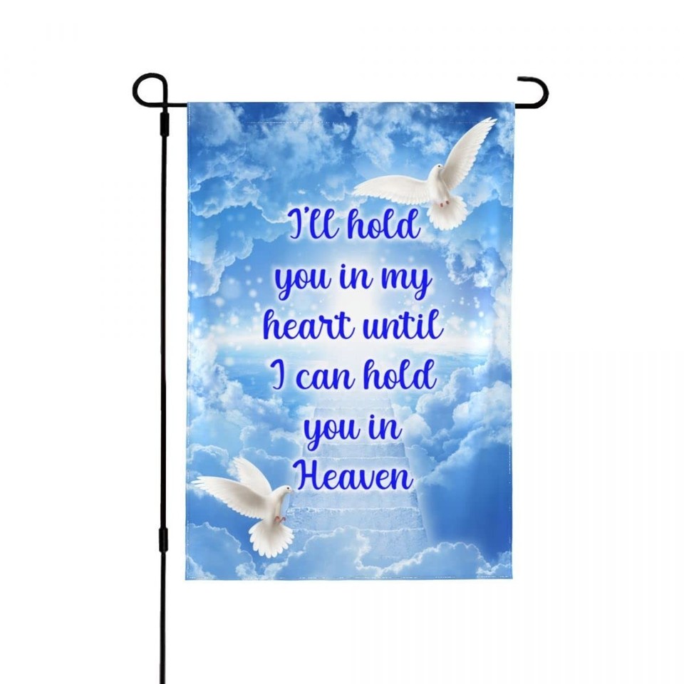 Memorial Garden Flag - In Loving Memory Dove Flag, Double-Sided Outdoor ...