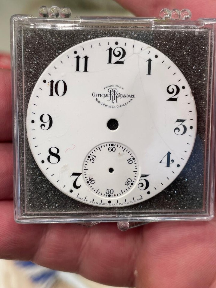 Ball-Hamilton 18s Trade-Mark Official RR Standard Dial, Very Nice ...