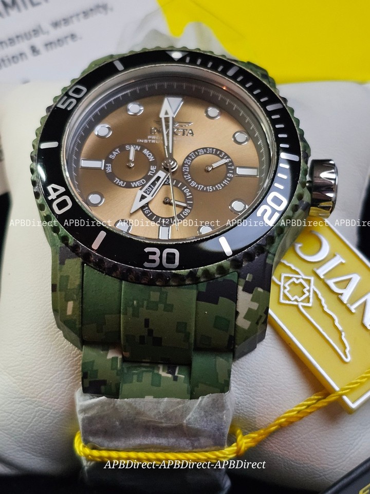 Invicta - Pro Diver - HYDROPLATED - DIGI Camouflage - Multifunction ...