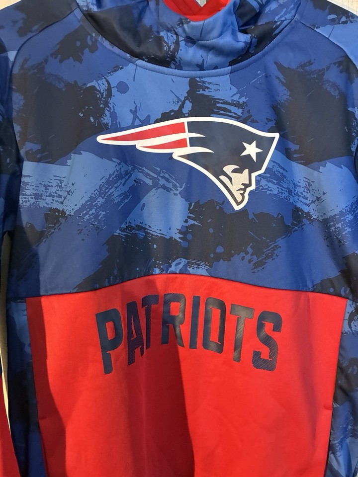 New England Patriots NFL Apparel Hoodie Youth XL 18/20 Blue Red | eBay