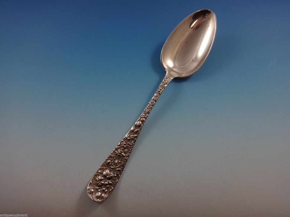 Rose by Stieff Sterling Silver Flatware Set For 12 Service 64 Pieces ...