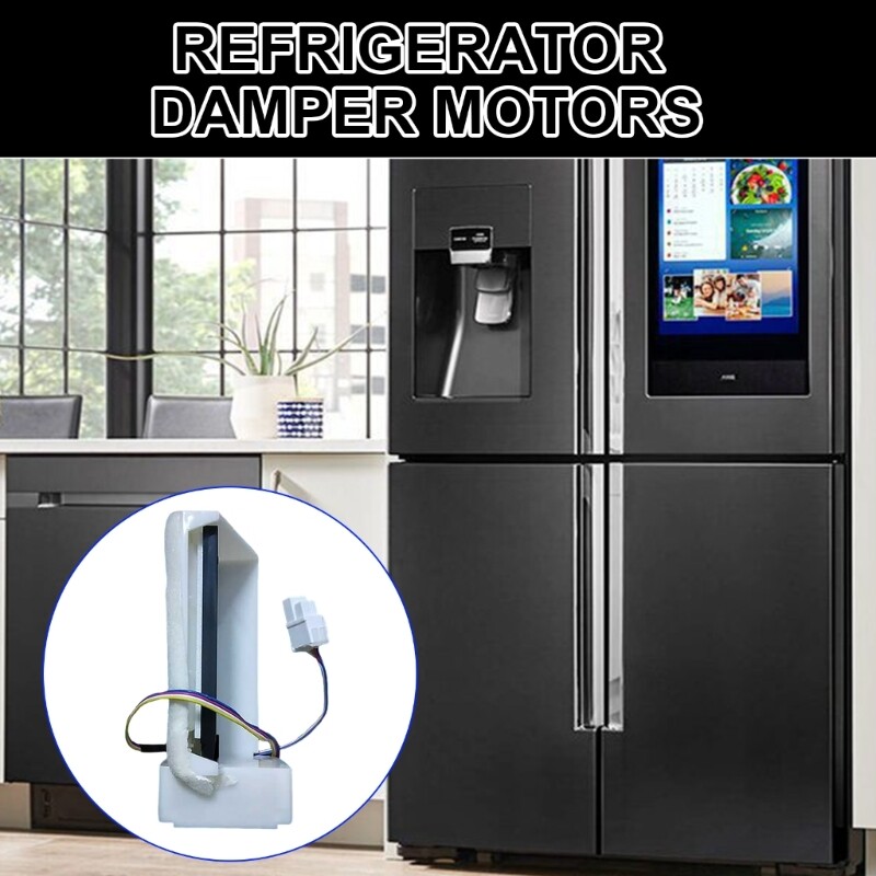 Air Damper Control Assembly Refrigerator Damper Assembly for DA31 ...