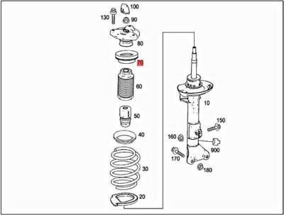 Genuine MERCEDES BBDC W242 A207 C117 C204 Ball bearing 2049810025 | eBay