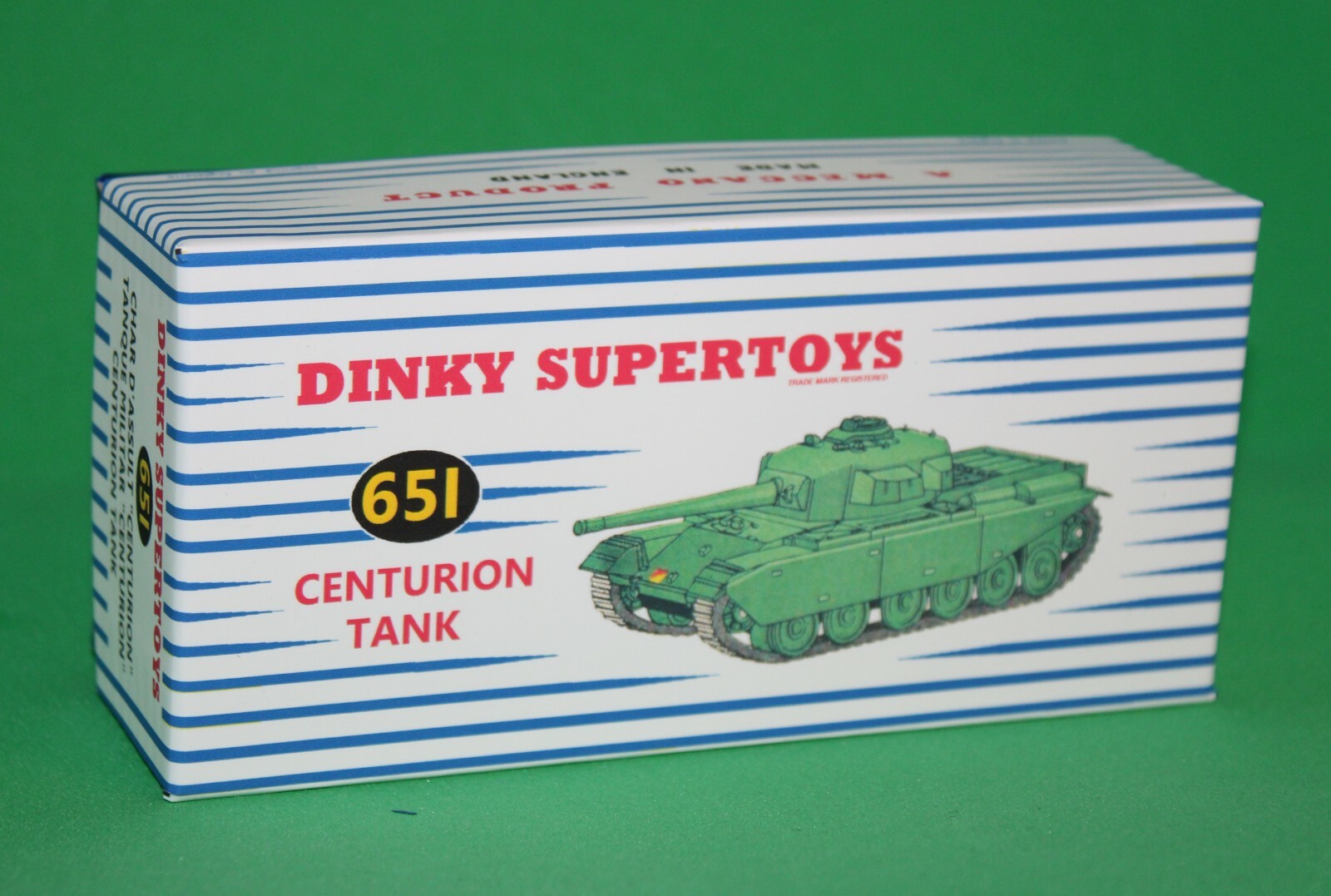 DINKY Reproduction Box 651 Centurion Tank REPRO Box Only | eBay UK