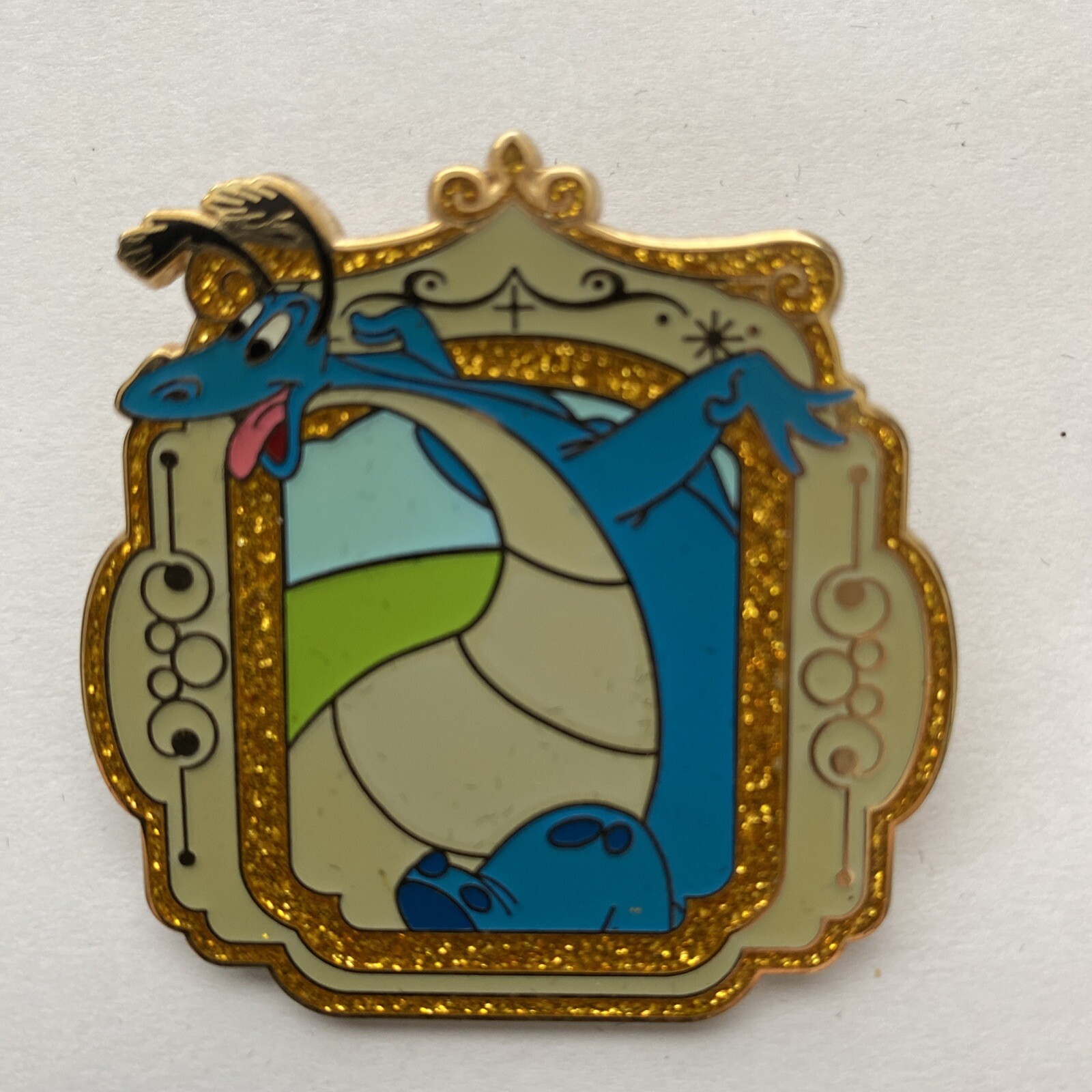 Disney's The Reluctant Dragon Jumbo Pin 72151 Fantasy Folk Series LE ...