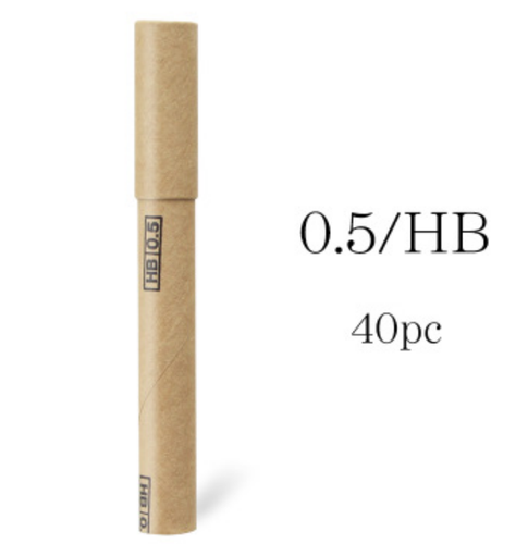 1Sets (40pcs) MOMA MUJI 0.5mm HB Mechanical Pencil leads refill made in ...
