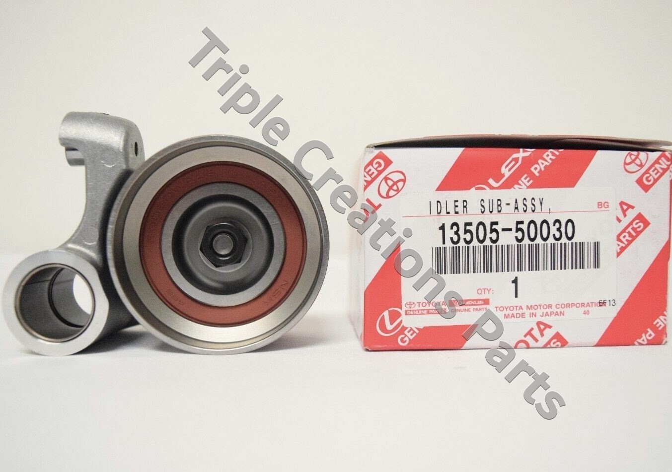 TOYOTA GENUINE 13505-50030 IDLER SUB-ASSY, TIMING BELT, NO.1 OEM ...