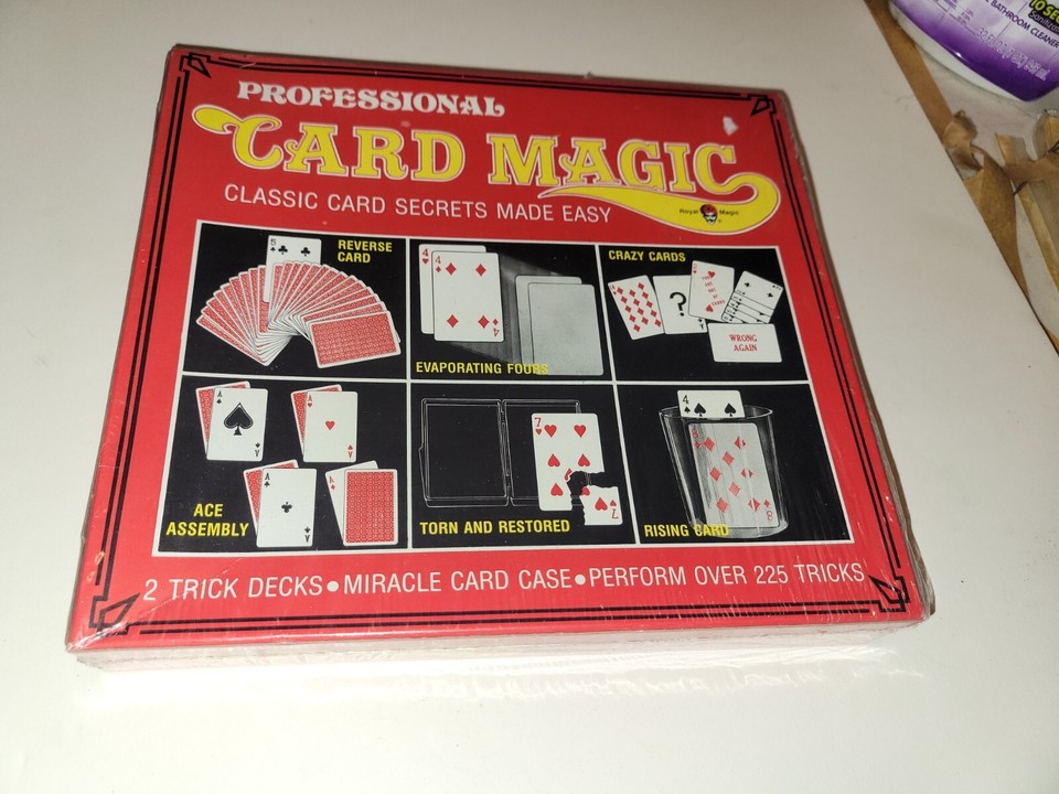 Royal Magic Professional Card Magic 225 Tricks Classic Card Secrets ...