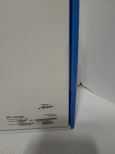 Livongo Connected Meter Kit With Test Strips Glucose Solution Booklet ...