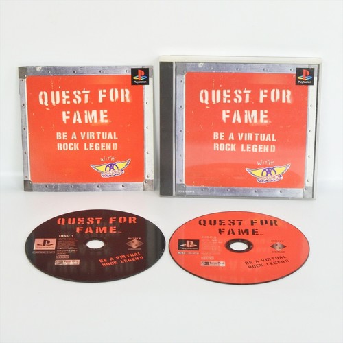 PS1 QUEST FOR FAME Playstation ccc For JP System p1 | eBay