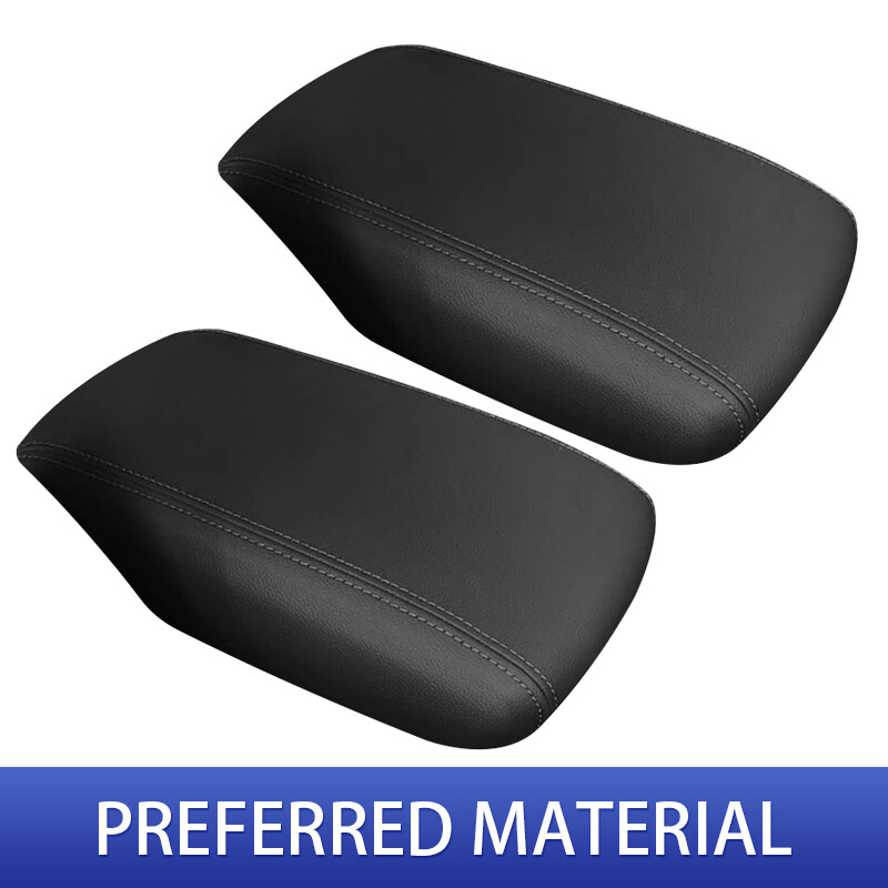 Black Leather Central Console Armrest Box Cover for Lexus NX200t 300h ...
