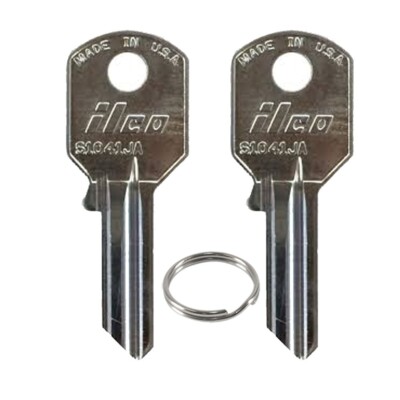 2x New Uncut Key BLANKS For Chicago Steelcase Office File Cabinet Lock ...
