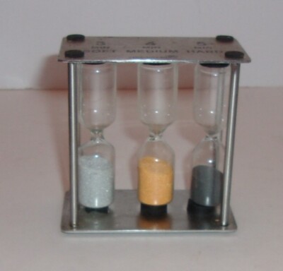 Masterclass Professional Triple Hourglass Boiled Egg Stainless Steel ...