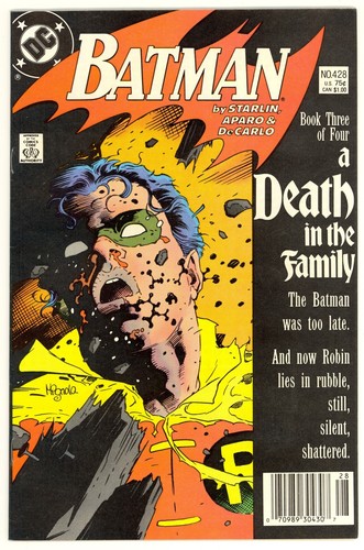 Batman #428 (1989) "Death in the Family," newsstand edition | eBay