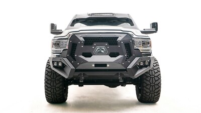 Fab Fours Black Grumper Truck Bumper for 19-20 Ram 2500 / 3500 GR4400-1 ...