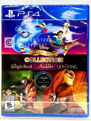 Disney Classic Games Collection Jungle Book - Aladdin - Lion King - PS4 ...