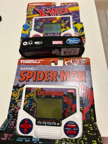 Spider-Man & X-Men Unopened Handheld Video Games 2020 Marvel Tiger ...