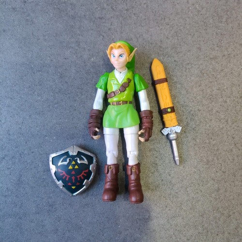 2000 Legend Of Zelda Ocarina Time Link Epona Complete Toy Figure ...
