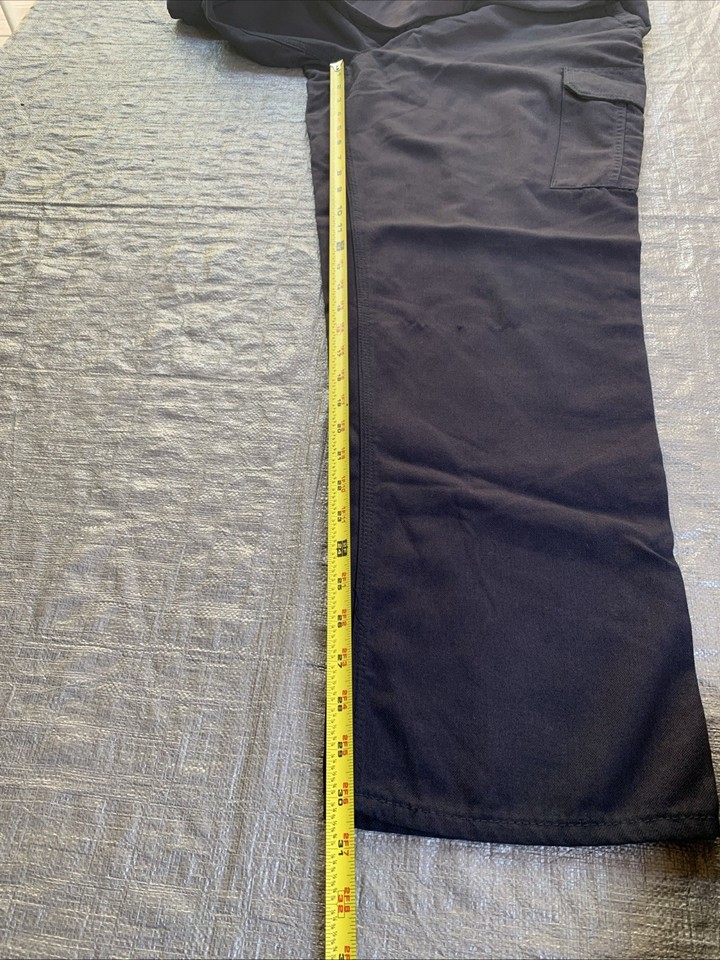 Carhartt FR CAT 2 NFPA 2112 36x30 Cargo Light Work Pants Navy Blue Lot ...