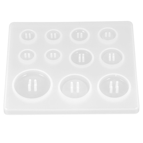 3 Pcs Button Mold Silicone Molds for Crafts Clay Polymer Resin Epoxy | eBay