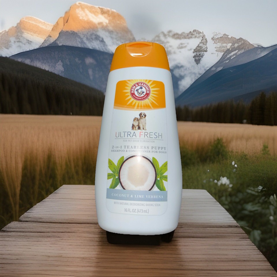 1 Bottles Ultra Fresh 2-in-1 Tearless Puppy Shampoo & Conditioner for ...