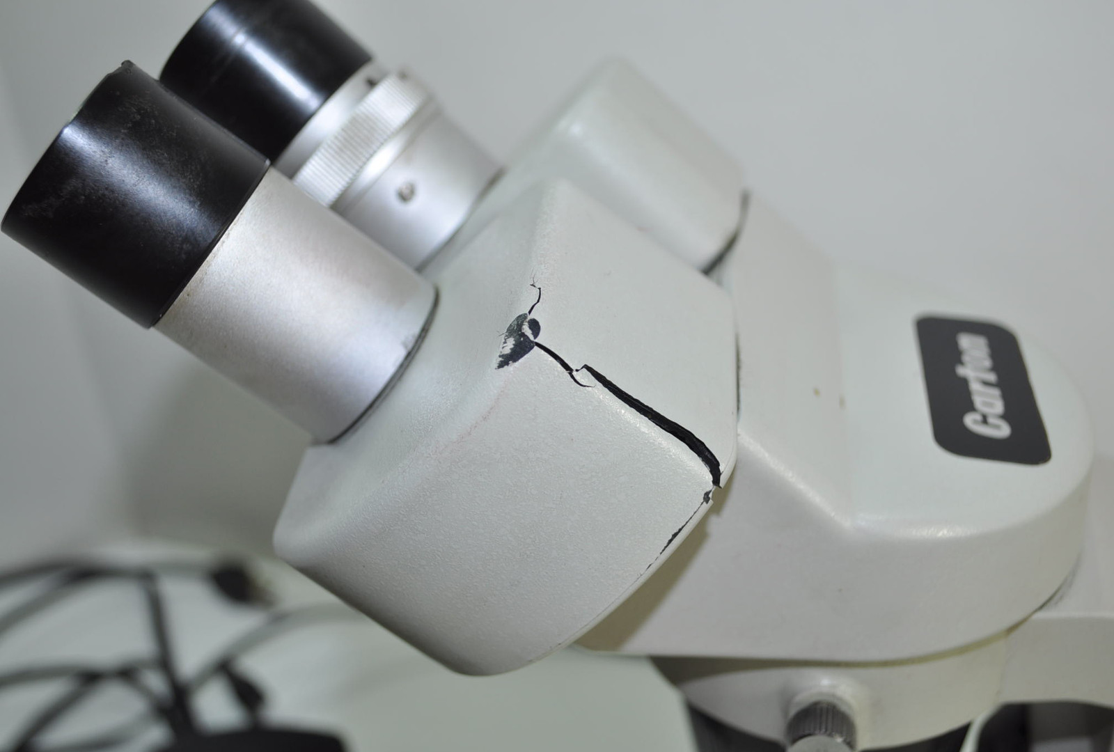 Carton Stereomaster Microscope with Bausch Lomb Power Supply 1x-2x eye ...