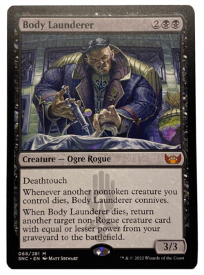 BODY LAUNDERER NEW CAPENNA MTG BLACK CREATURE - MYTHIC NM | eBay