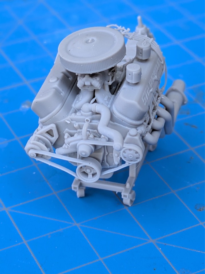 1/24 1/25 Chevy 527 BBC (Big Block) Crate Engine Resin Model Kit FAST ...