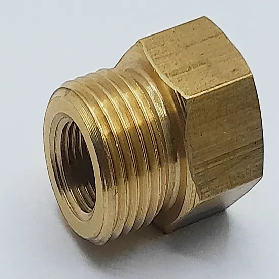 5/8"UNF Male to 1/8"BSP Female Brass Brake Union Sump Plug Adapter pipe ...