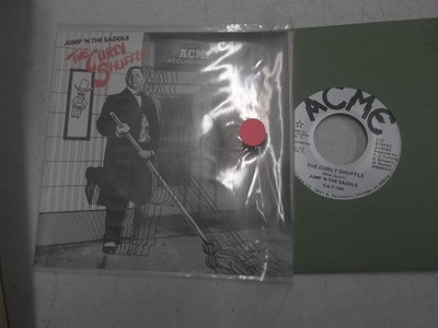jump n the saddle curly shuffle picture sleeve+45 first pressing very ...