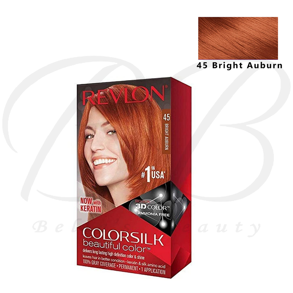 REVLON ColorSilk Ammonia Free Permanent 3D Radiant Hair Colour *CHOOSE ...