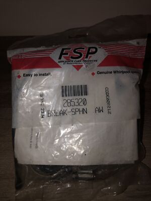 NEW SEALED Whirlpool FSP Genuine OEM Washer Siphon Break Kit 285320 ...