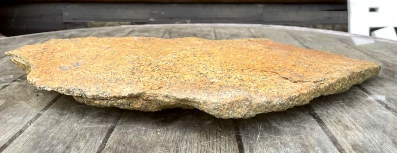 Japanese Bonsai pot Bonsai stone TOBAN Natural stone W44cm Bonsai plate ...