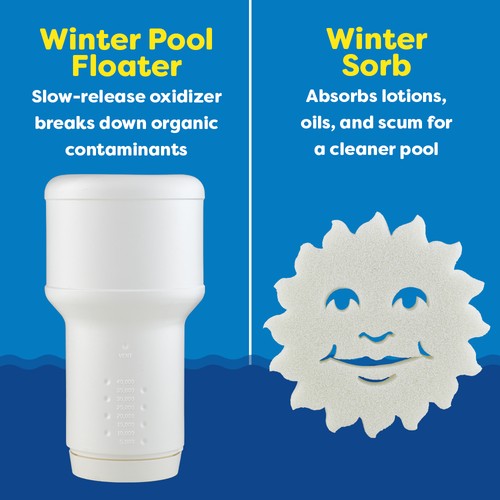 In The Swim Pool Closing Kit and Winter Pill Bundle - Winterizing ...