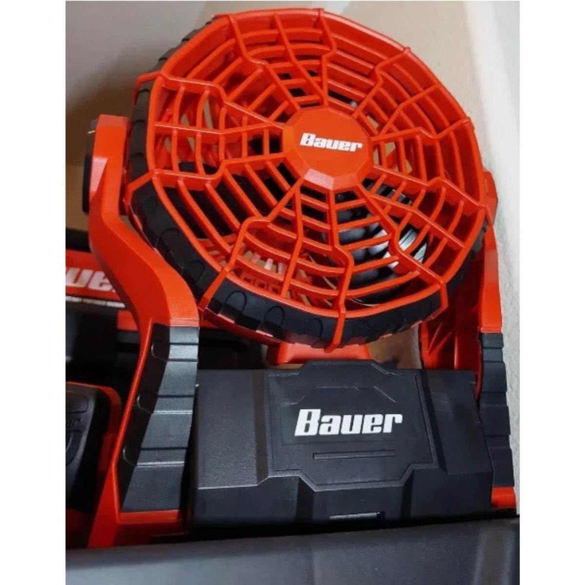 20V/120V Cordless Jobsite Fan Adjustable Portable Shop Fan Dual Power ...