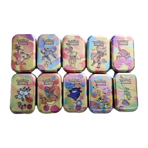 Pokemon TCG Scarlet & Violet - 151 Mini Tins Set Of 10 (20 Packs) NEW ...