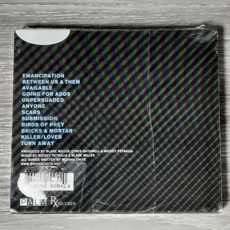 Moving Units – Dangerous Dreams CD 2004 Debut Album Dance-Punk Indie ...