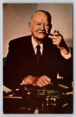 Vintage Herbert Hoover 31st U.S. President Litho Postcard by Mike ...