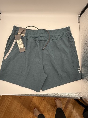 Men’s Leg3nd Shorts Size L 5” Inseam Teal NWT | eBay