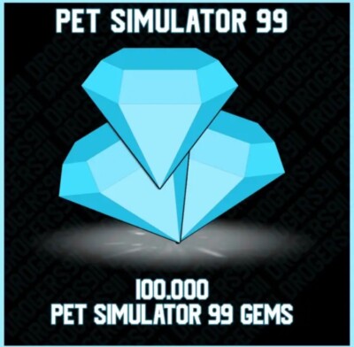PET SIMULATOR 99 (PET SIM 99 PS99) 💎 100K GEMS 💎 | eBay