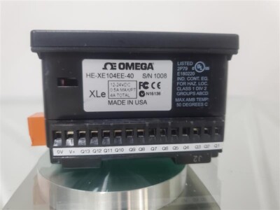 Omega Engineering HE-XE104 All-In-One Controllers PLC, HMI, I/O, & Data ...